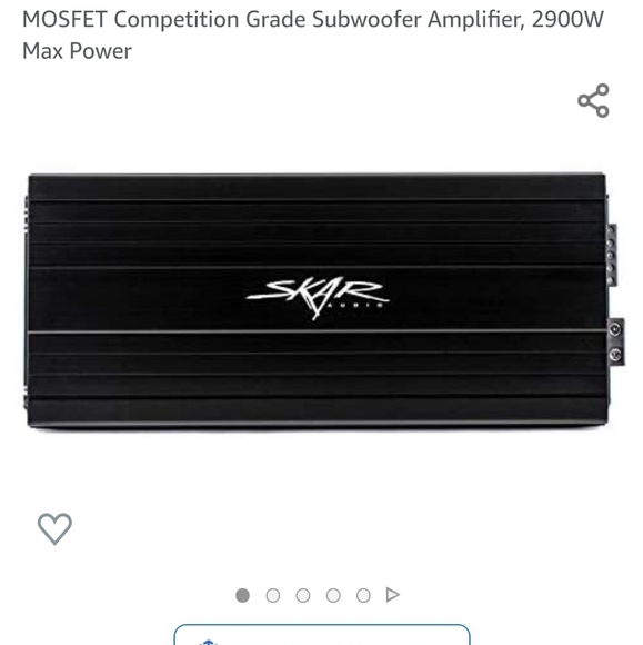 Skar 2500 Watt Amp